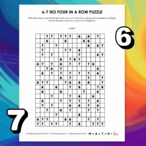 6-7 Puzzles and Activities | Math = Love