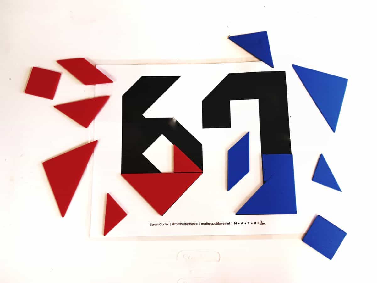 6-7 Tangram Puzzles | Math = Love