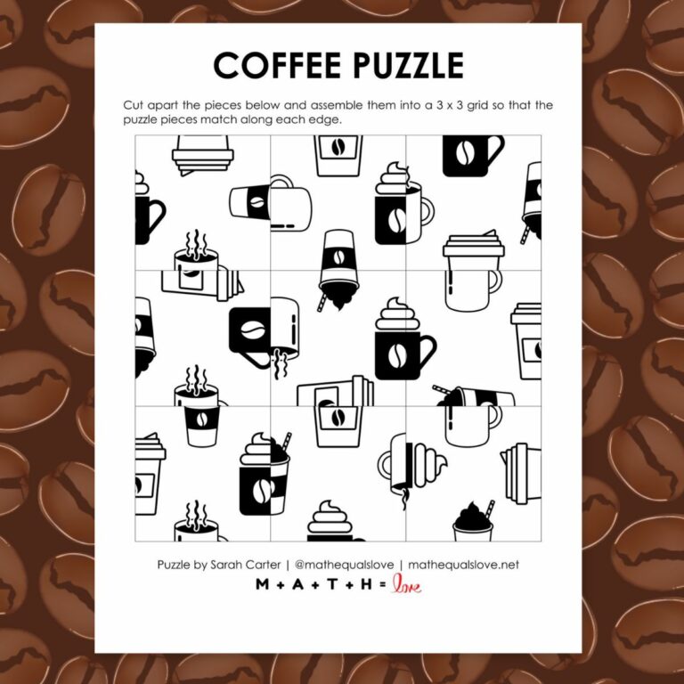 Edge-Matching Puzzles (Free Printable PDFs)
