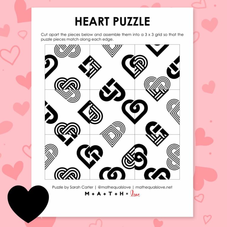 36 Free Valentine's Day Activities & Logic Puzzles
