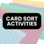 Card Sort Activities | Math = Love