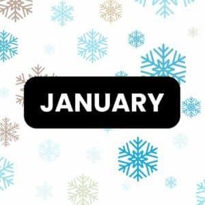 January Word Search Puzzle | Math = Love