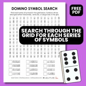 Domino Puzzles and Activities | Math = Love