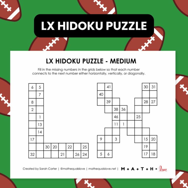Free Printable Sports Themed Puzzles & Activities [PDFs]