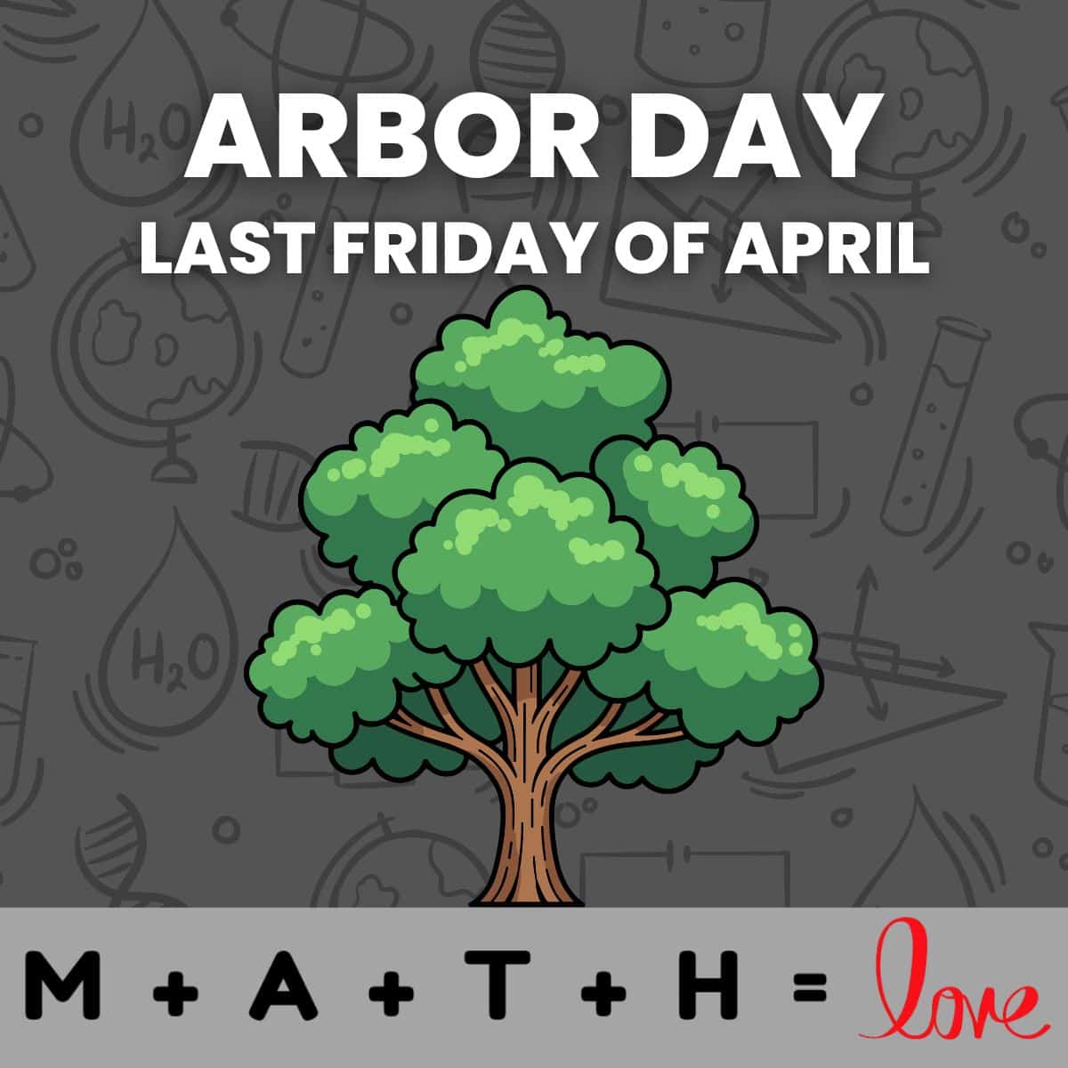 Science Holidays | Math = Love